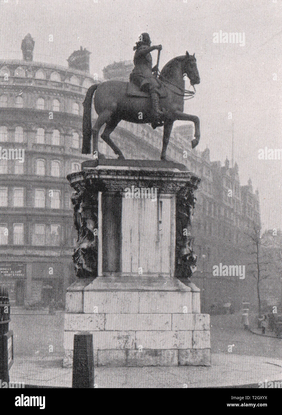 Charles I. Statue, Trafalgar Square Stock Photo - Alamy