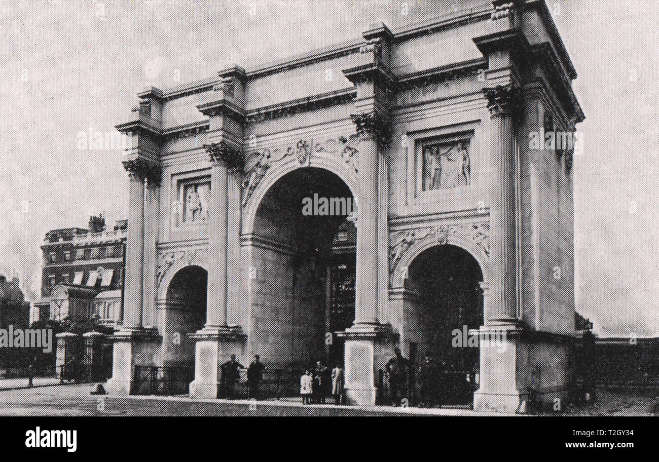 The Marble Arch Stock Photo - Alamy