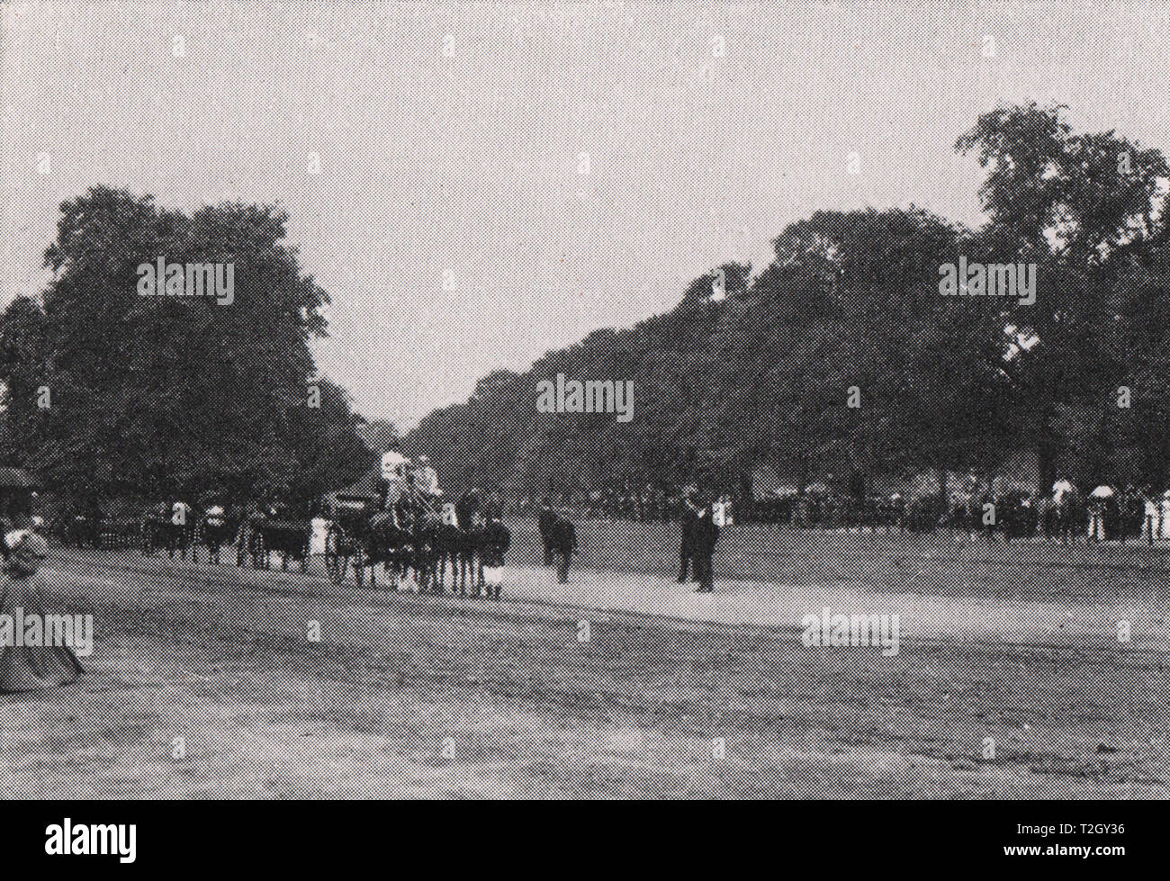 Rotten Row, Hyde Park Stock Photo - Alamy