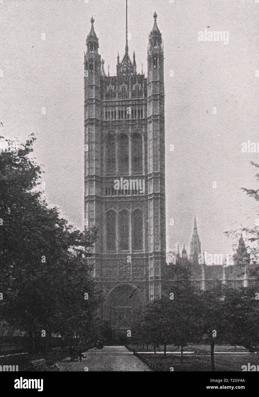 Victoria Tower, Palace of Westminster Stock Photo - Alamy