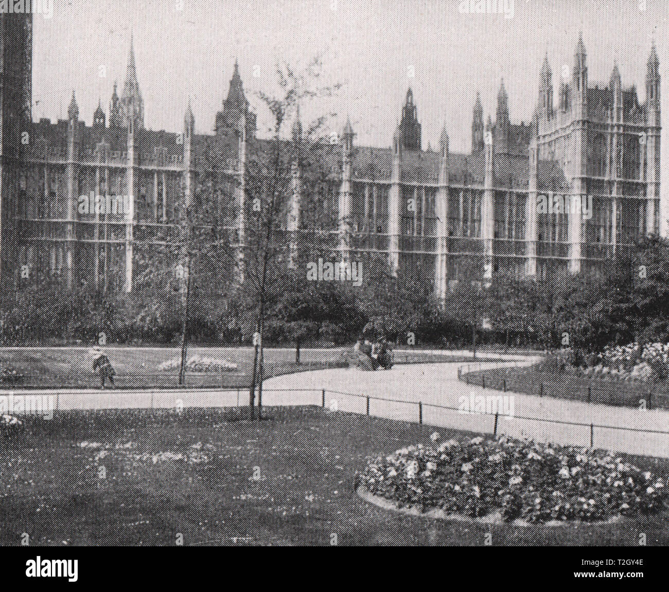 Victoria Tower Gardens, Palace of Westminster Stock Photo - Alamy