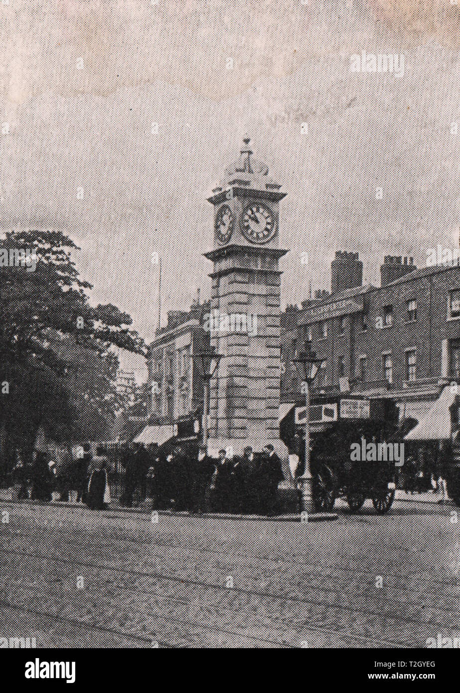 The Clock Tower, Clapham Stock Photo - Alamy