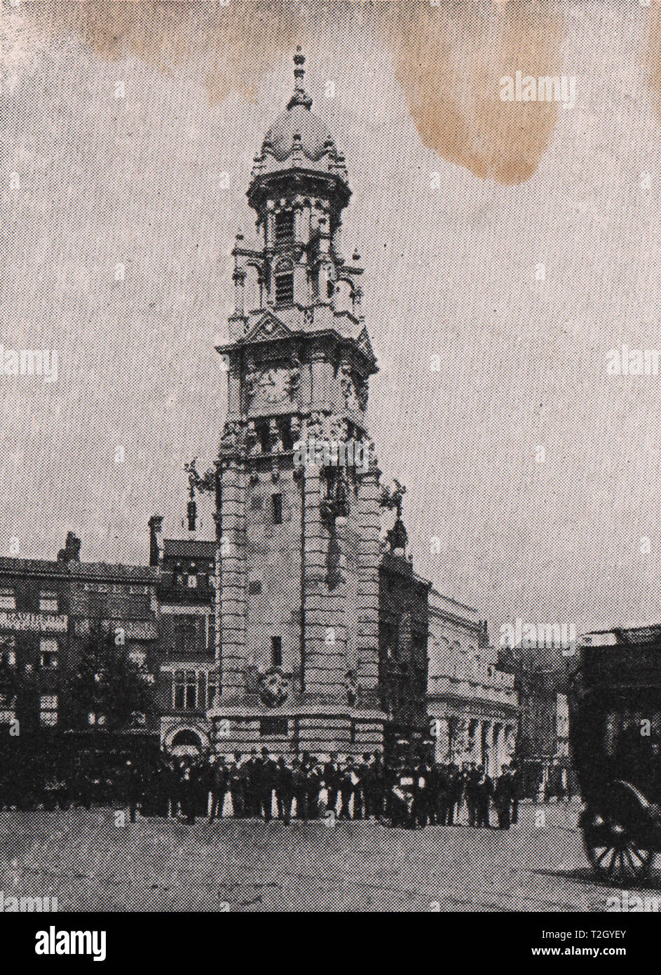 The Clock Tower, St. George's Circus, S.E Stock Photo - Alamy