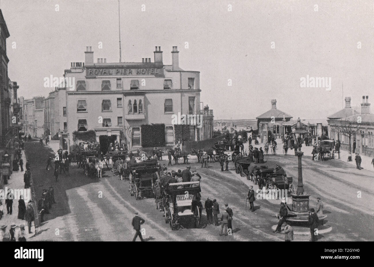 The Esplanade and Pier Entrance Stock Photo - Alamy