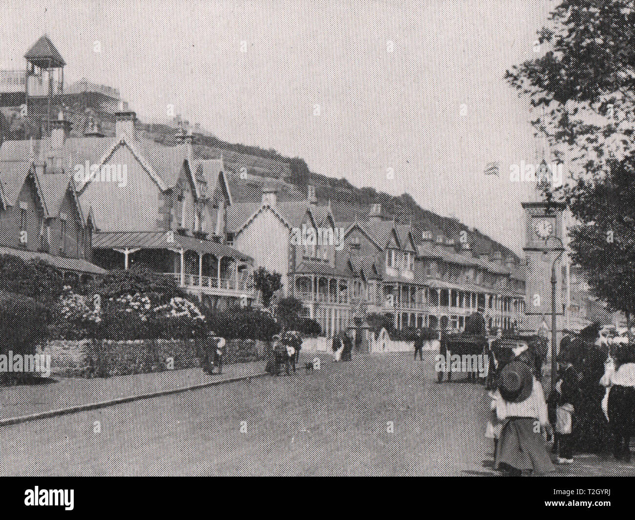 The Esplanade, Shanklin Stock Photo - Alamy
