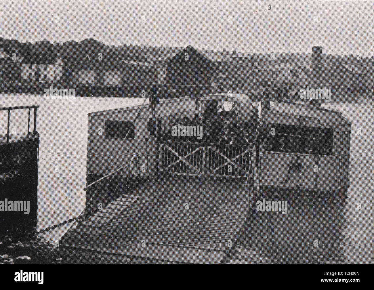 The Floating Bridge Stock Photo - Alamy