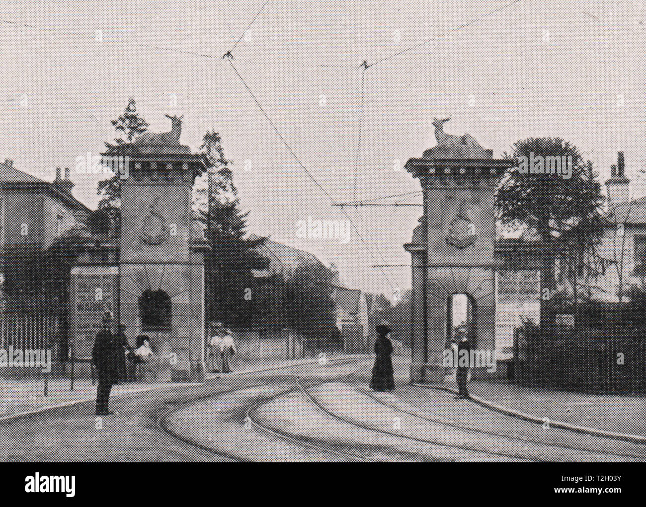 The Stag Gate, Southampton Stock Photo - Alamy