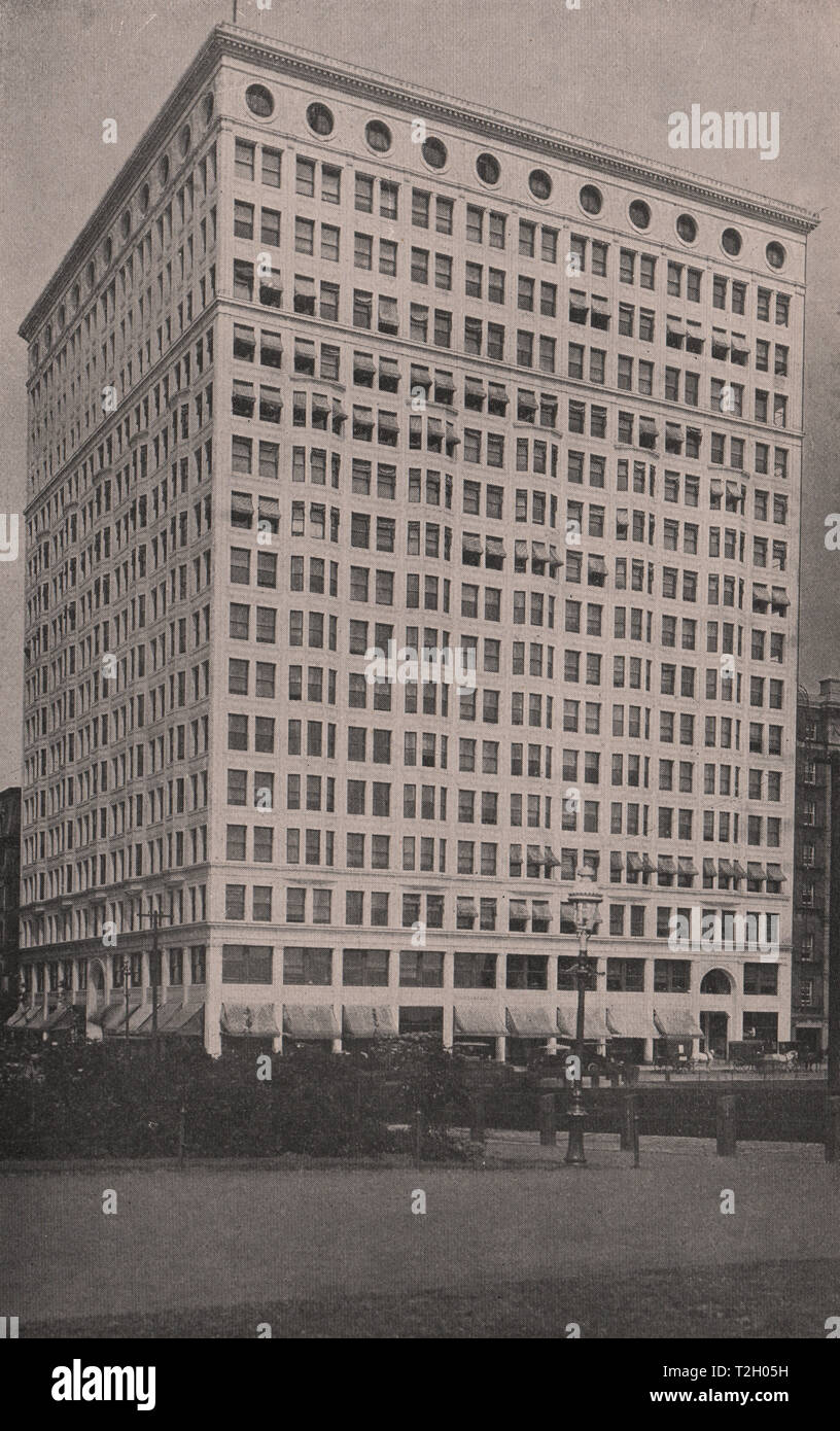 Railway Exchange Building; Northwest corner of Michigan and Jackson ...