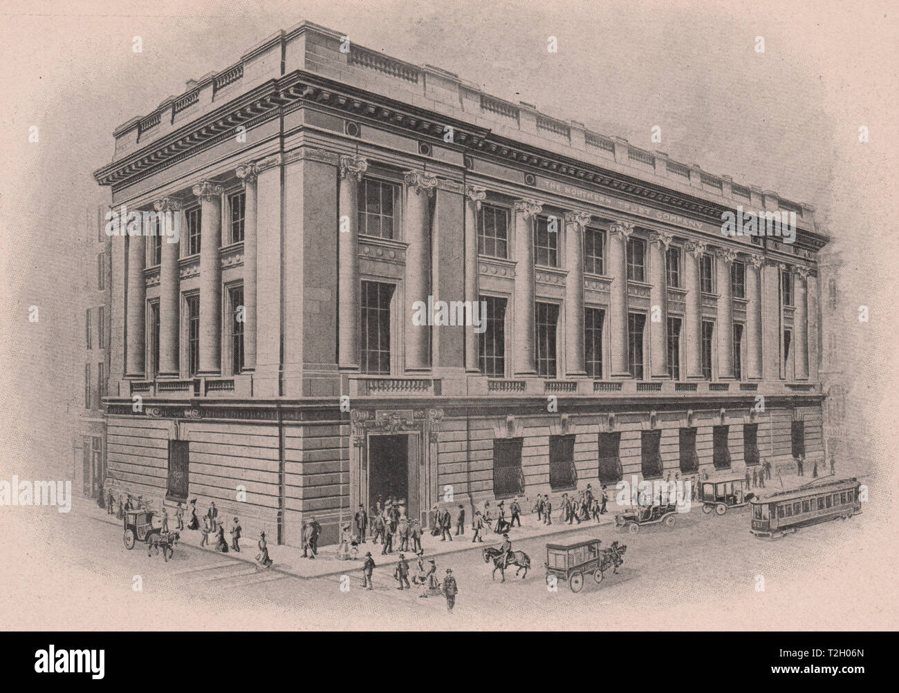 The Northern Trust Company's Bank Building, Corner of La Salle and ...