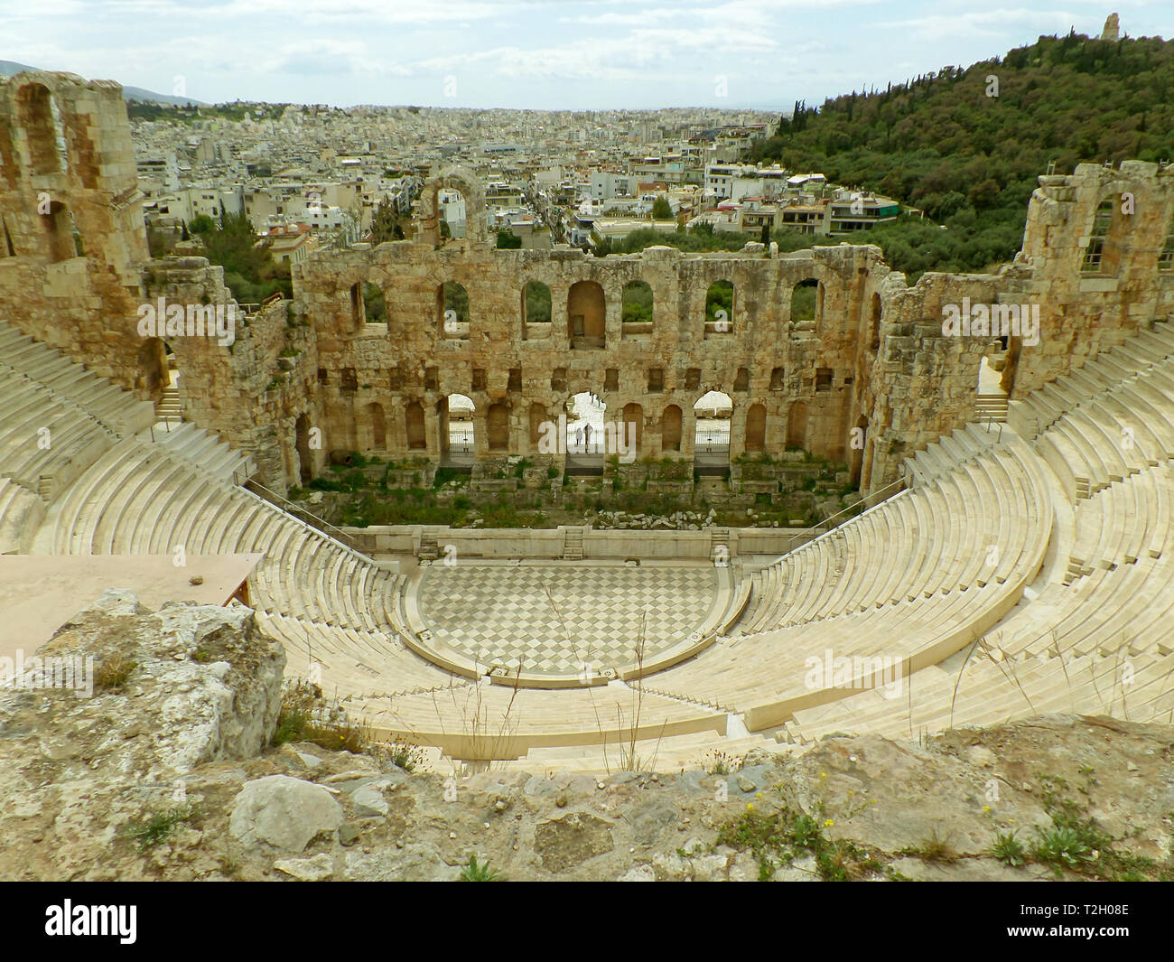 Odeon of herodes atticus theatre hi-res stock photography and images ...