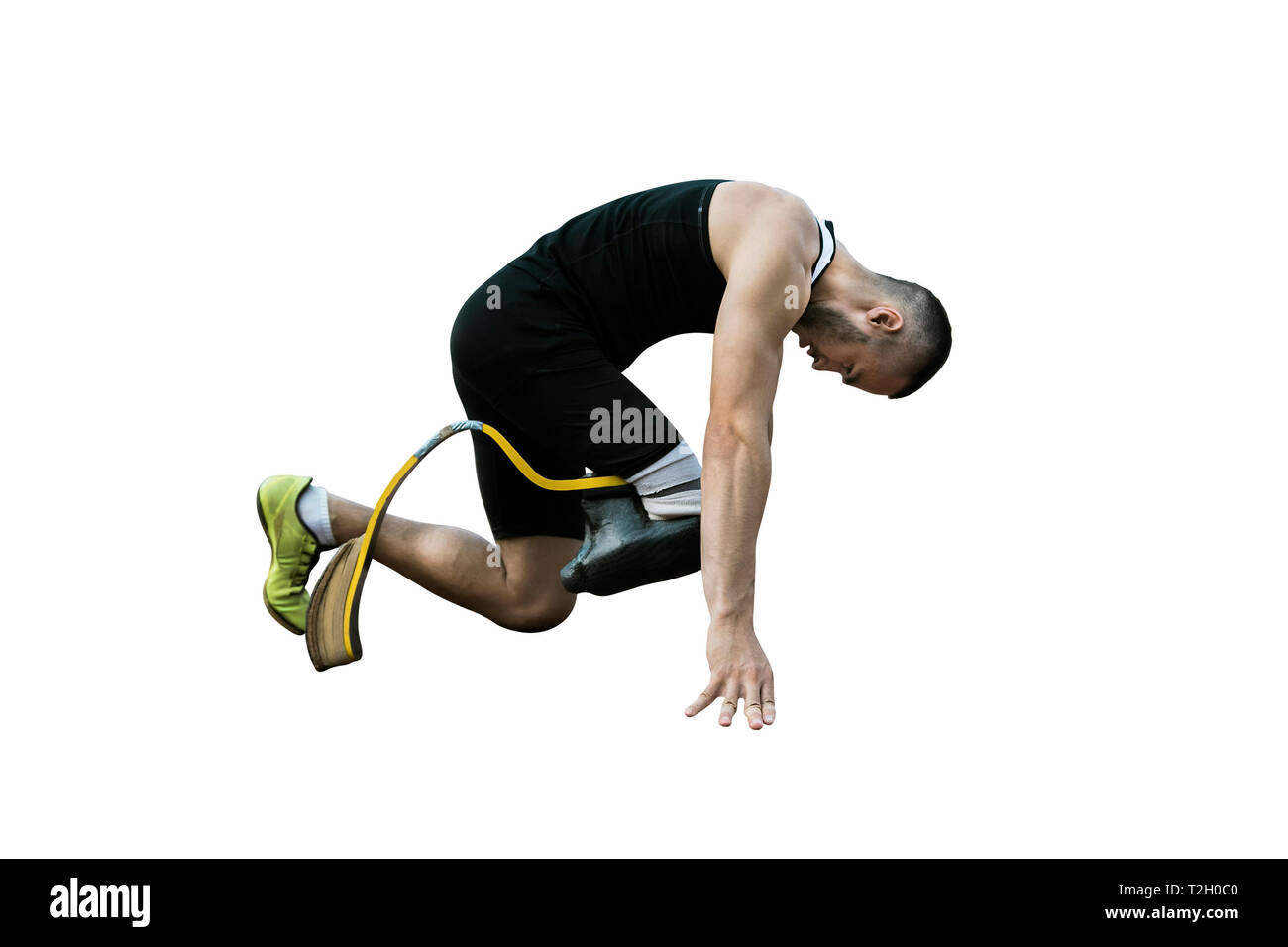 Sprinter starting position hi-res stock photography and images - Alamy