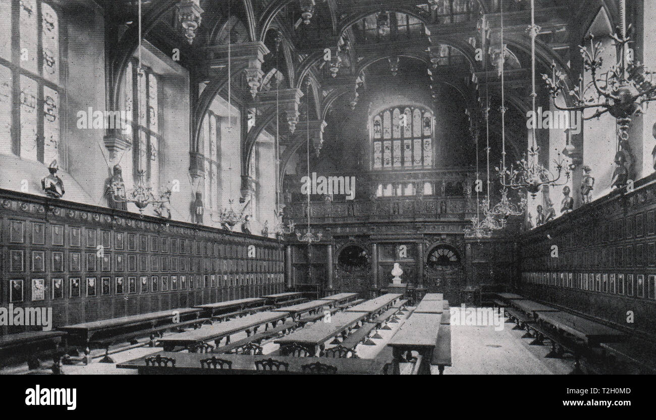 Dining-Hall, Middle Temple Stock Photo - Alamy