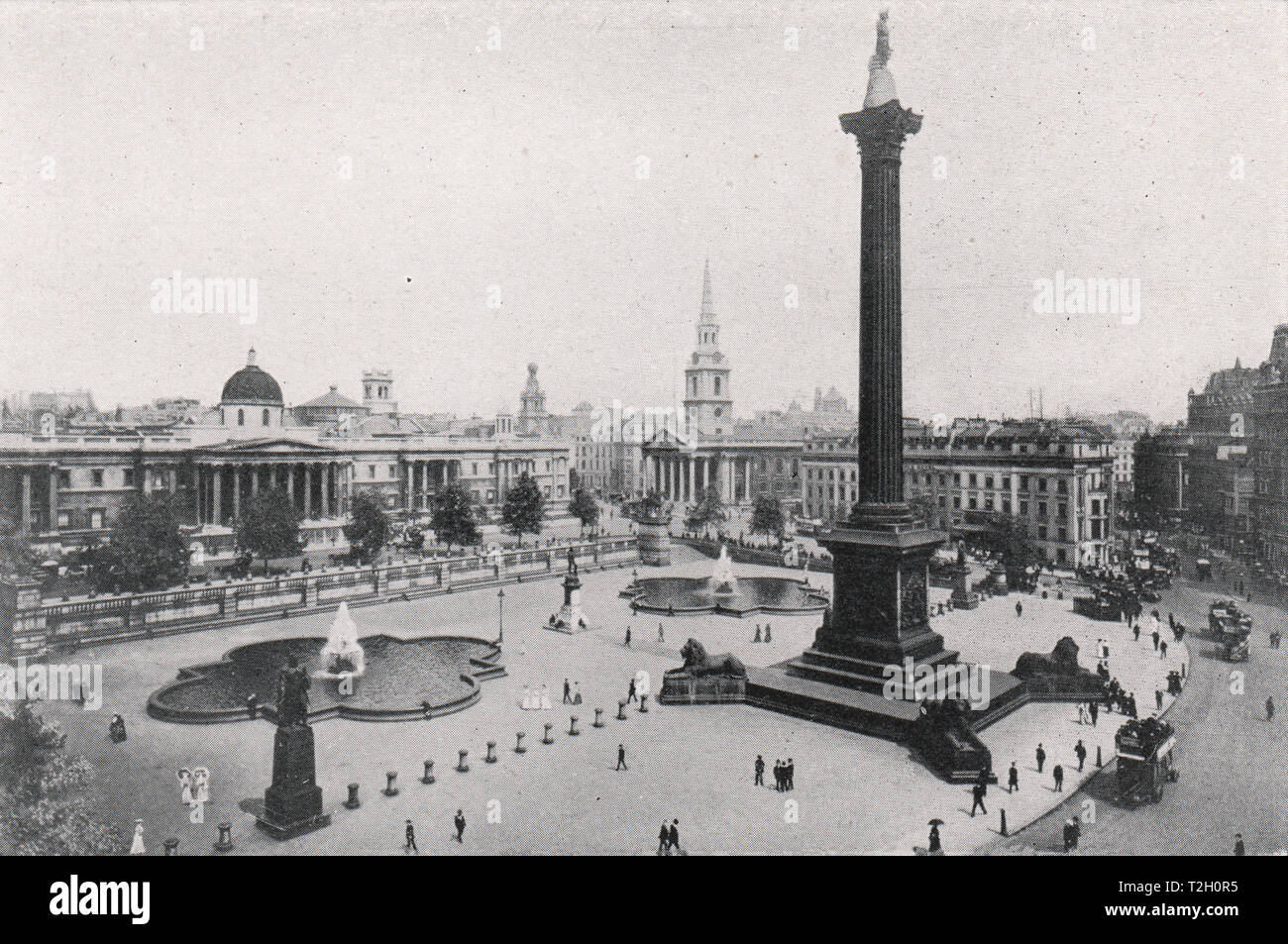 National Gallery, Trafalgar Square Stock Photo - Alamy