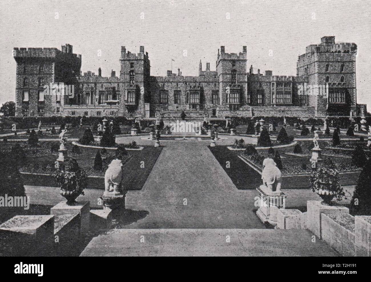 East Terrace, Windsor Castle Stock Photo - Alamy