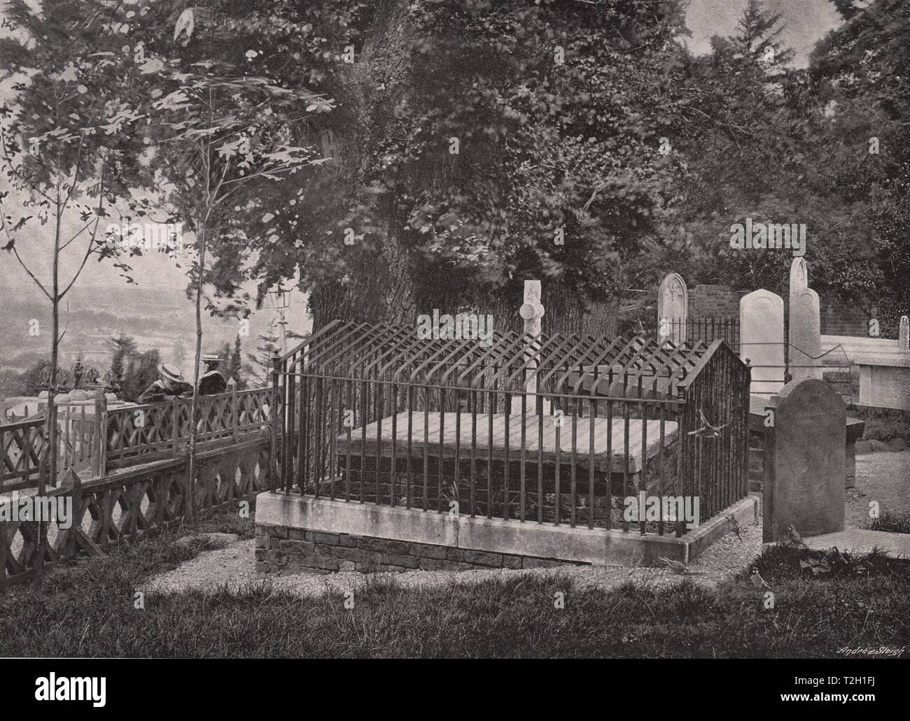 Byron's Elm, Harrow Stock Photo - Alamy