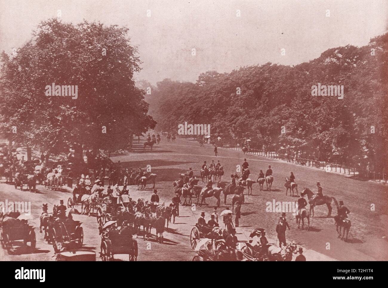 Rotten Row, Hyde Park Stock Photo - Alamy