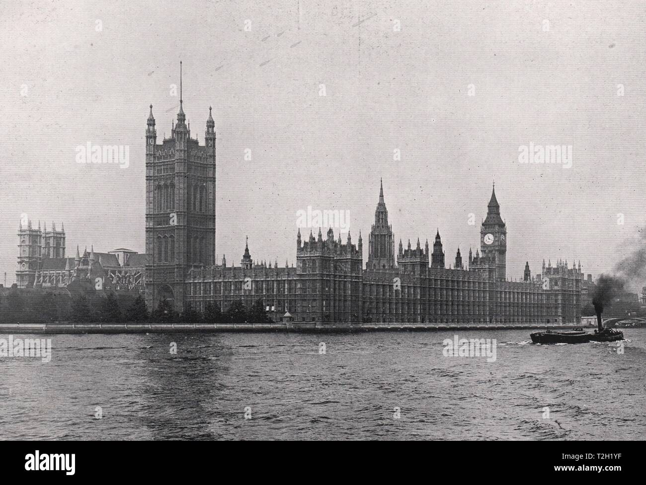 1900 london houses of parliament hi-res stock photography and images ...