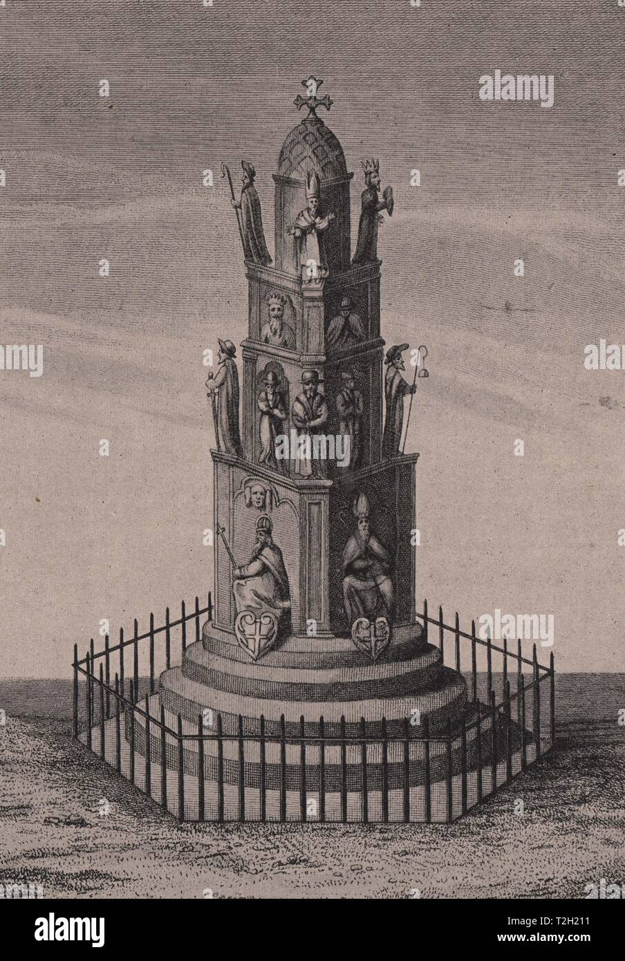 Cheapside Cross (As it Appeared on Its Erection in 1606) From an ...