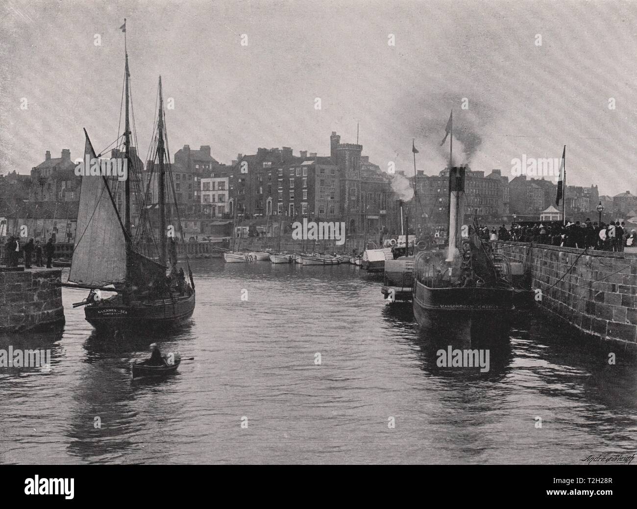 The Harbour, Bridlington Quay Stock Photo - Alamy