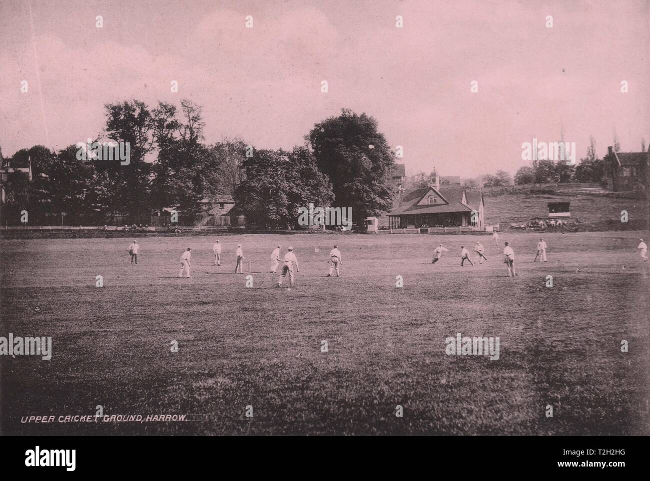 Upper Cricket Ground, Harrow School Stock Photo - Alamy