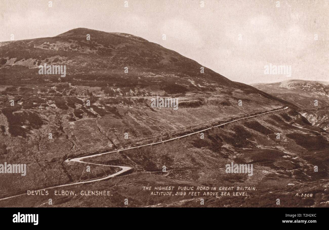 Devil's elbow scotland hi-res stock photography and images - Alamy