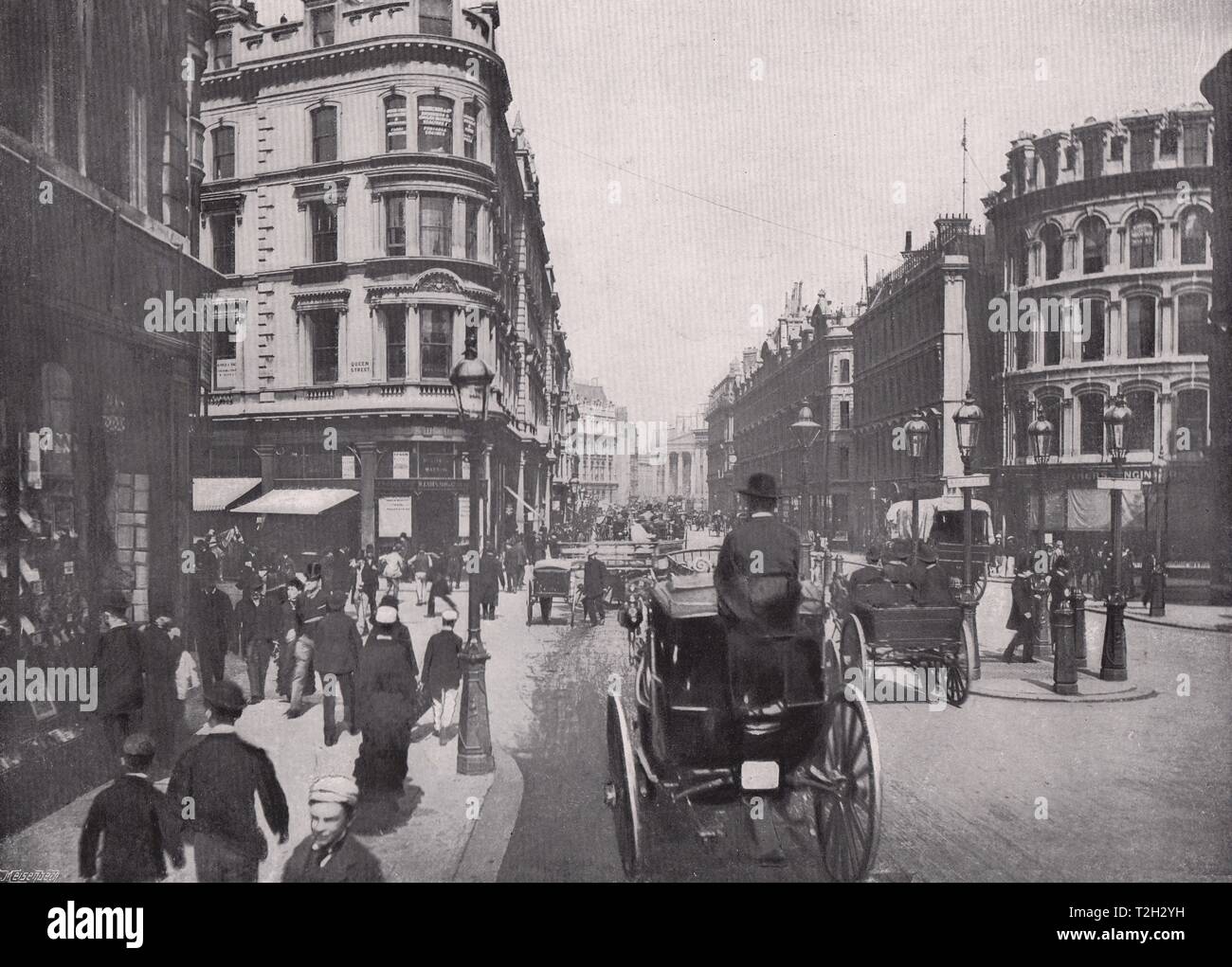 Queen victoria street vintage hi-res stock photography and images - Alamy