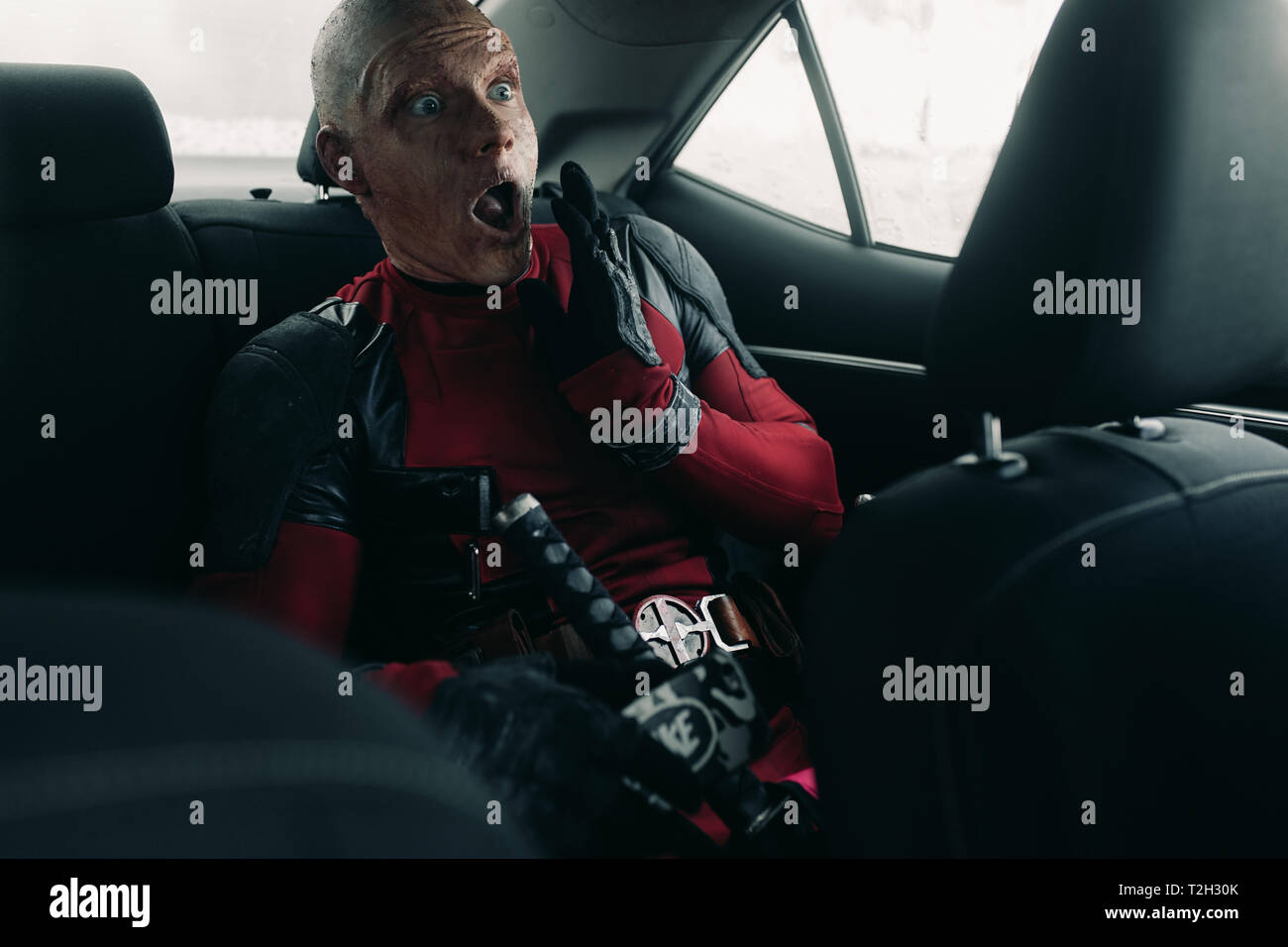 Superhero car hi-res stock photography and images - Alamy