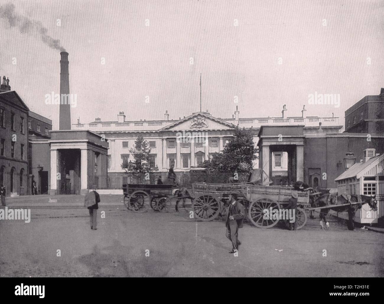 The Royal Mint - From the Tower Bridge Approach Stock Photo - Alamy