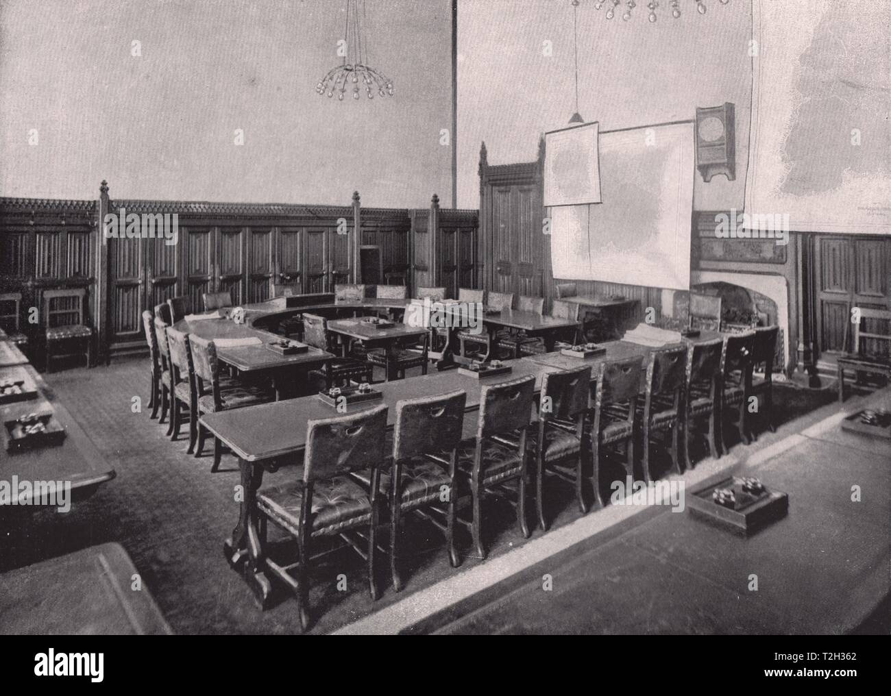 Houses of Parliament - The Irish members' room ("Committee room 15 ...