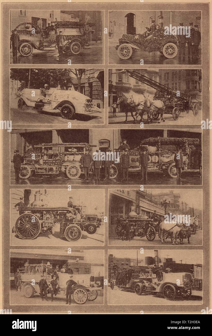 Some fire Apparatus - Los Angeles County Stock Photo - Alamy