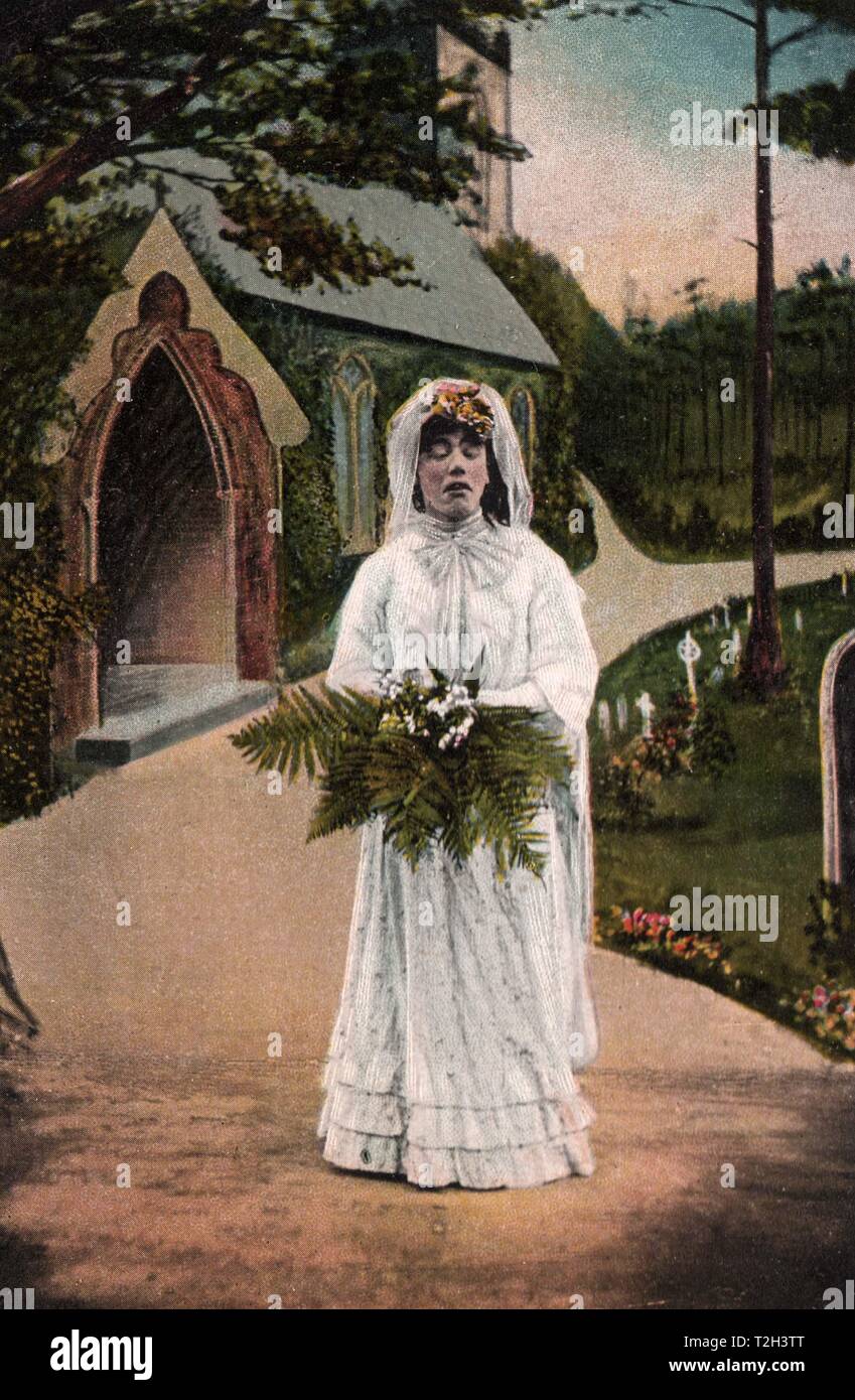 "There was I waiting at the Church Stock Photo - Alamy