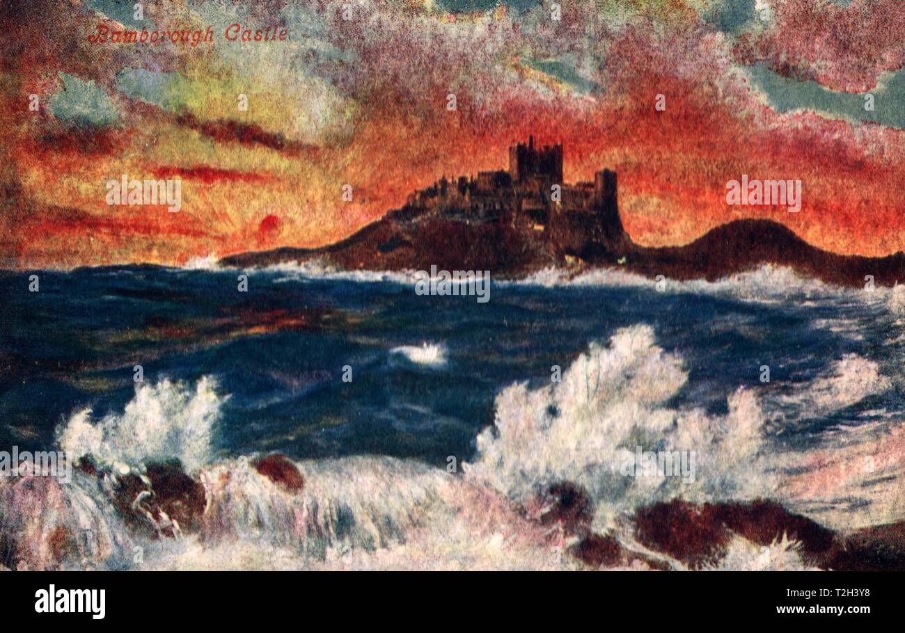 Bamborough Castle Stock Photo - Alamy