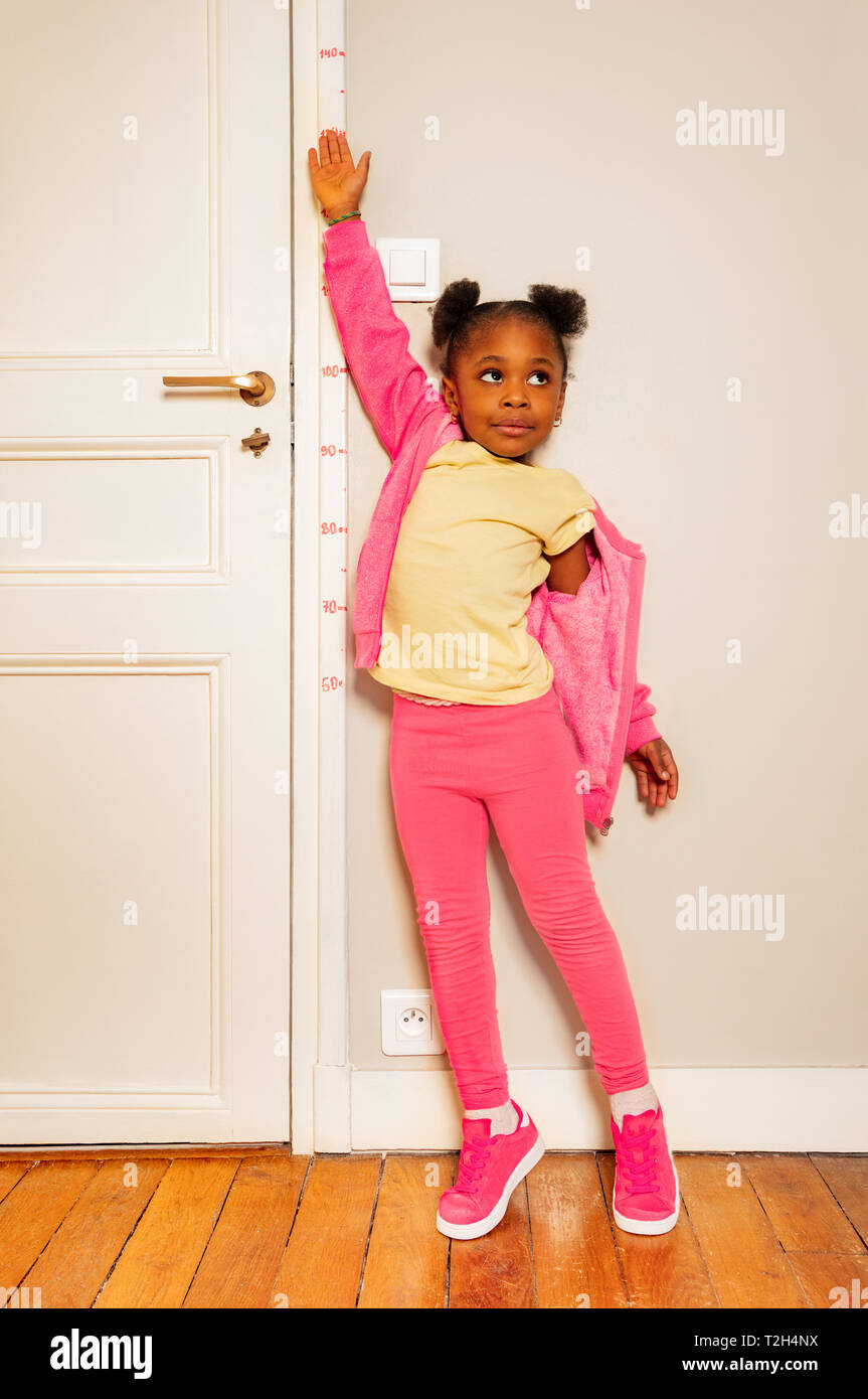 Kid height growth chart hi-res stock photography and images - Alamy