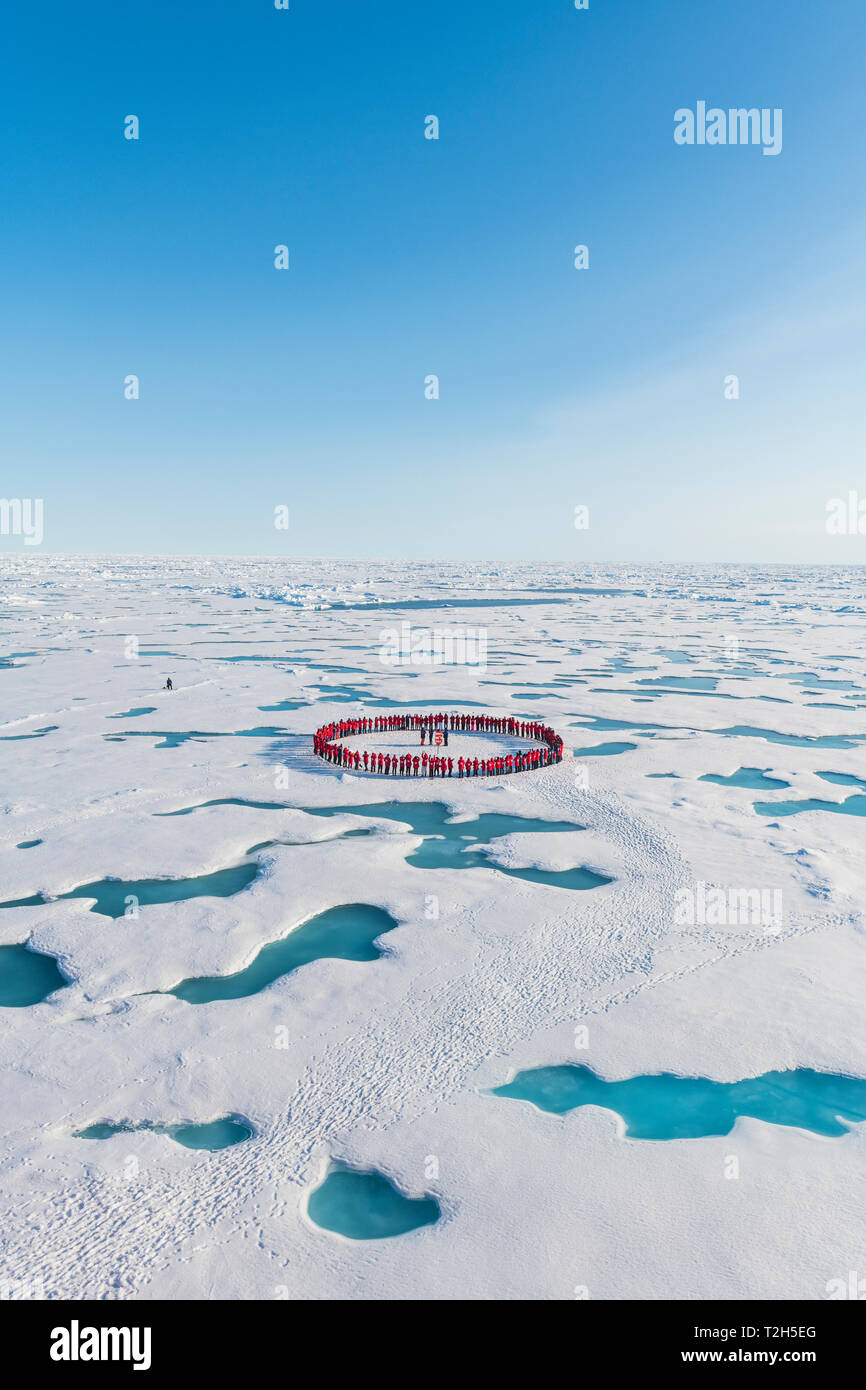 The north pole from space hi-res stock photography and images - Alamy