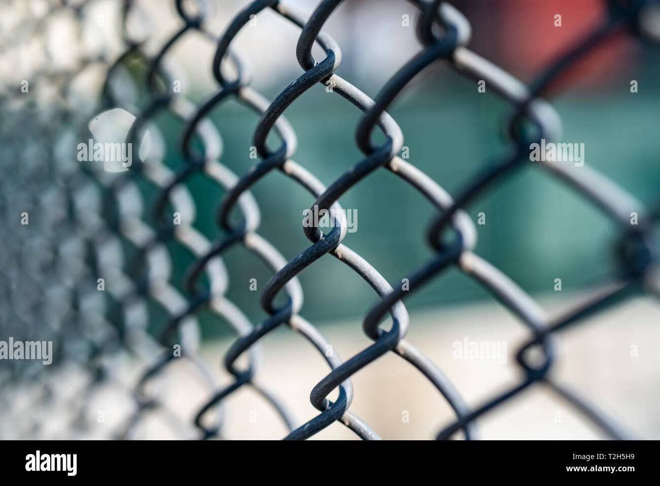 macro of the metal net picture Stock Photo - Alamy