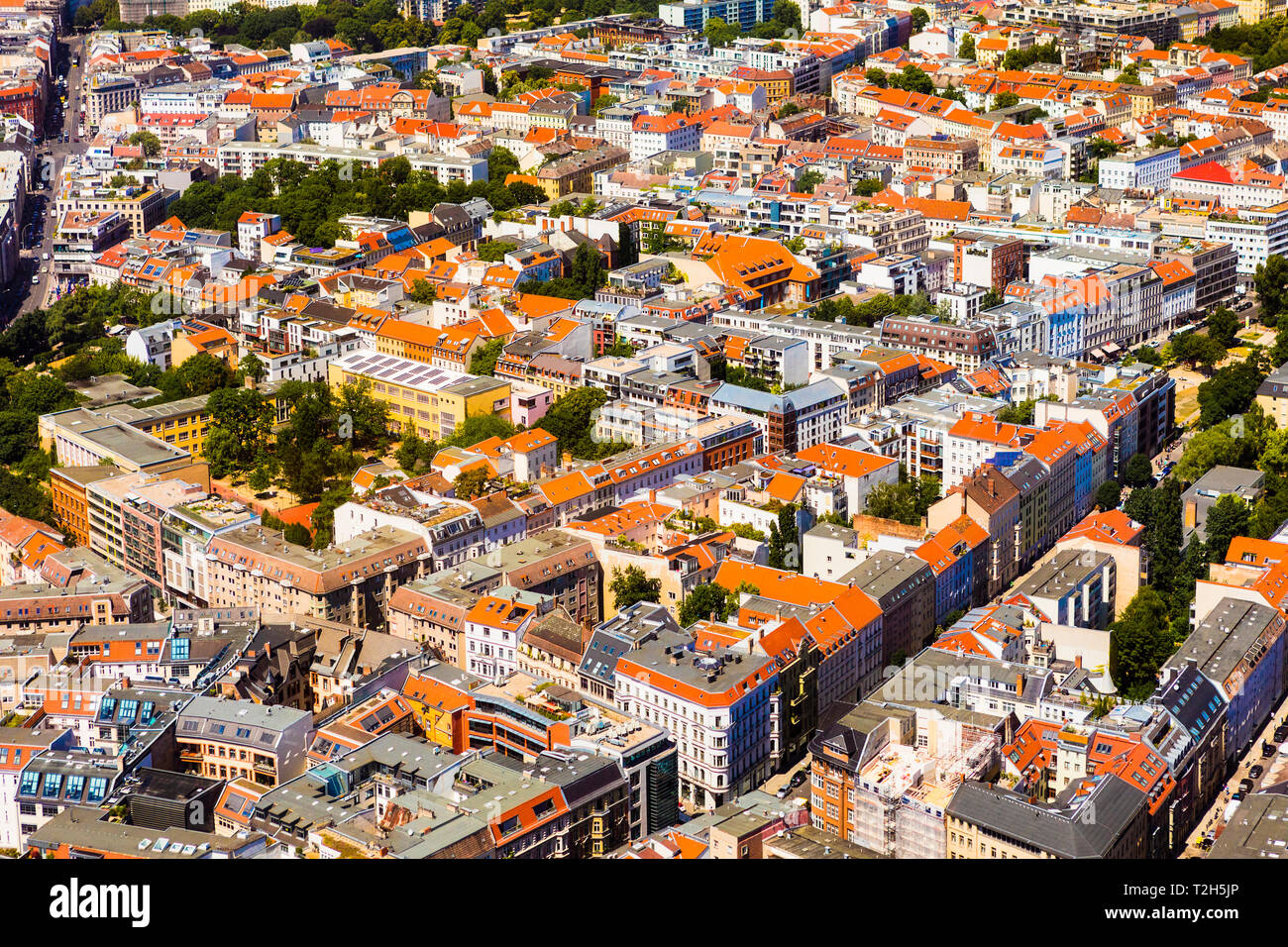 Aerial view of Berlin, Germany, Europe Stock Photo - Alamy