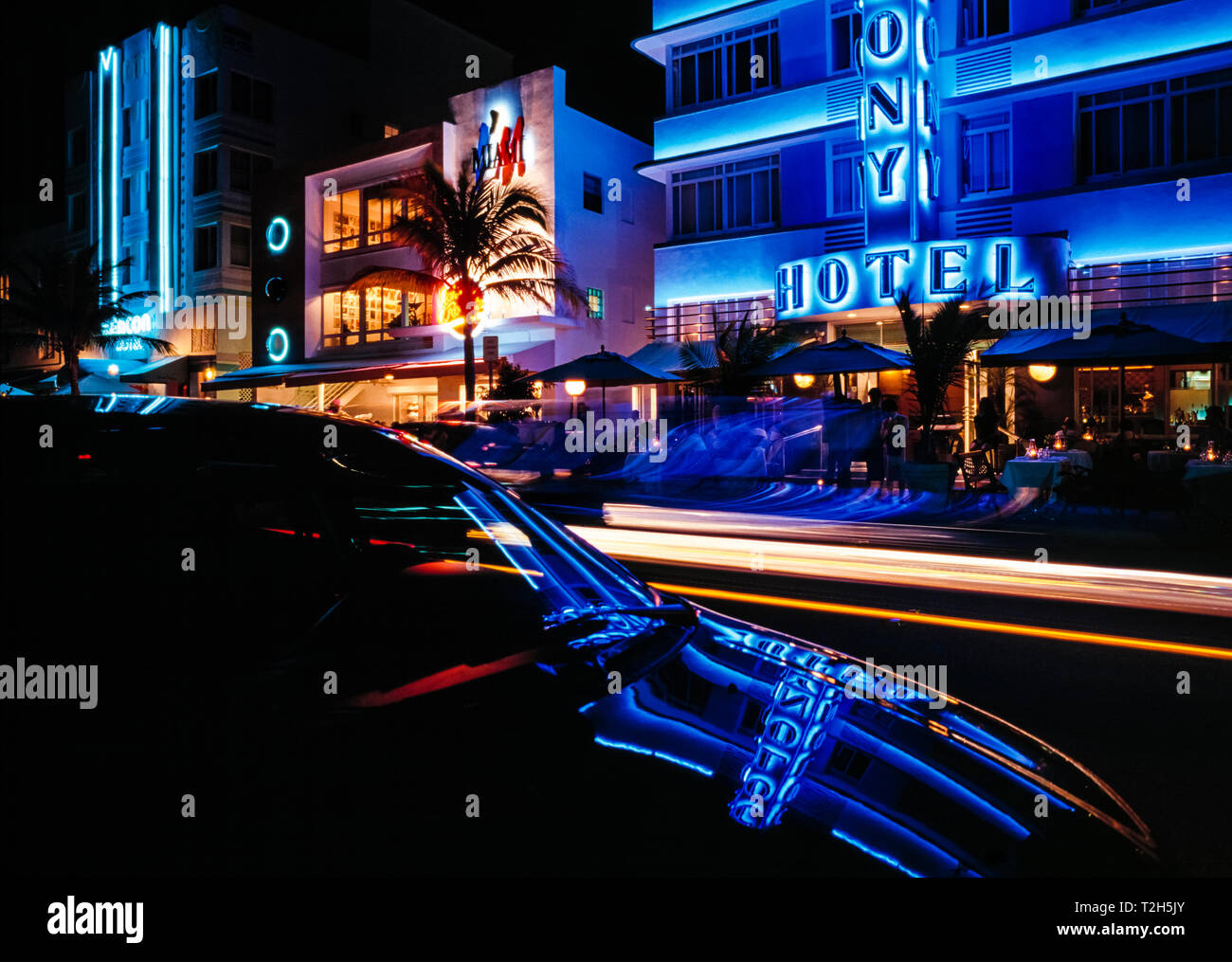 Ocean drive miami beach florida usa hi-res stock photography and images ...