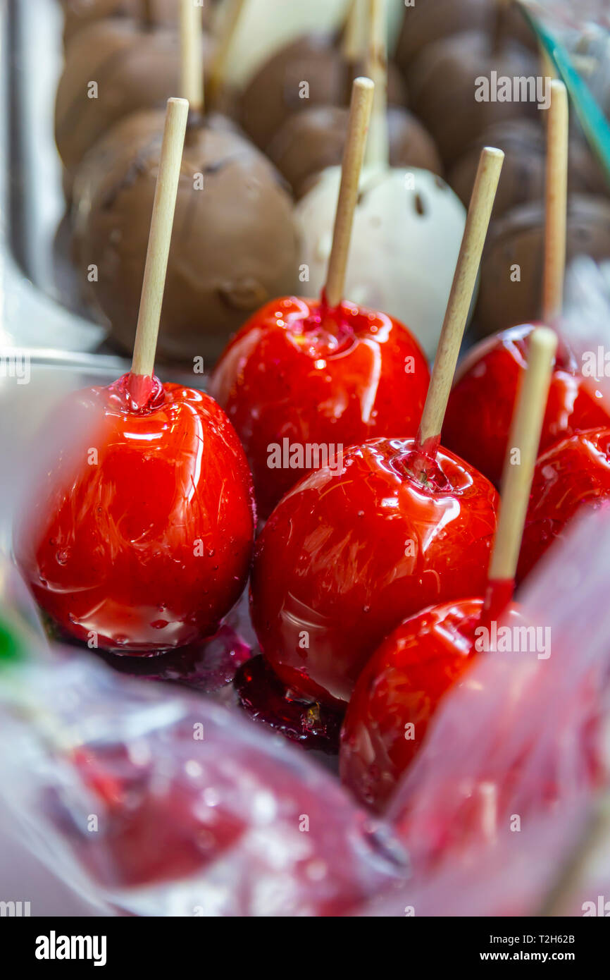 Toffee apple night hi-res stock photography and images - Alamy