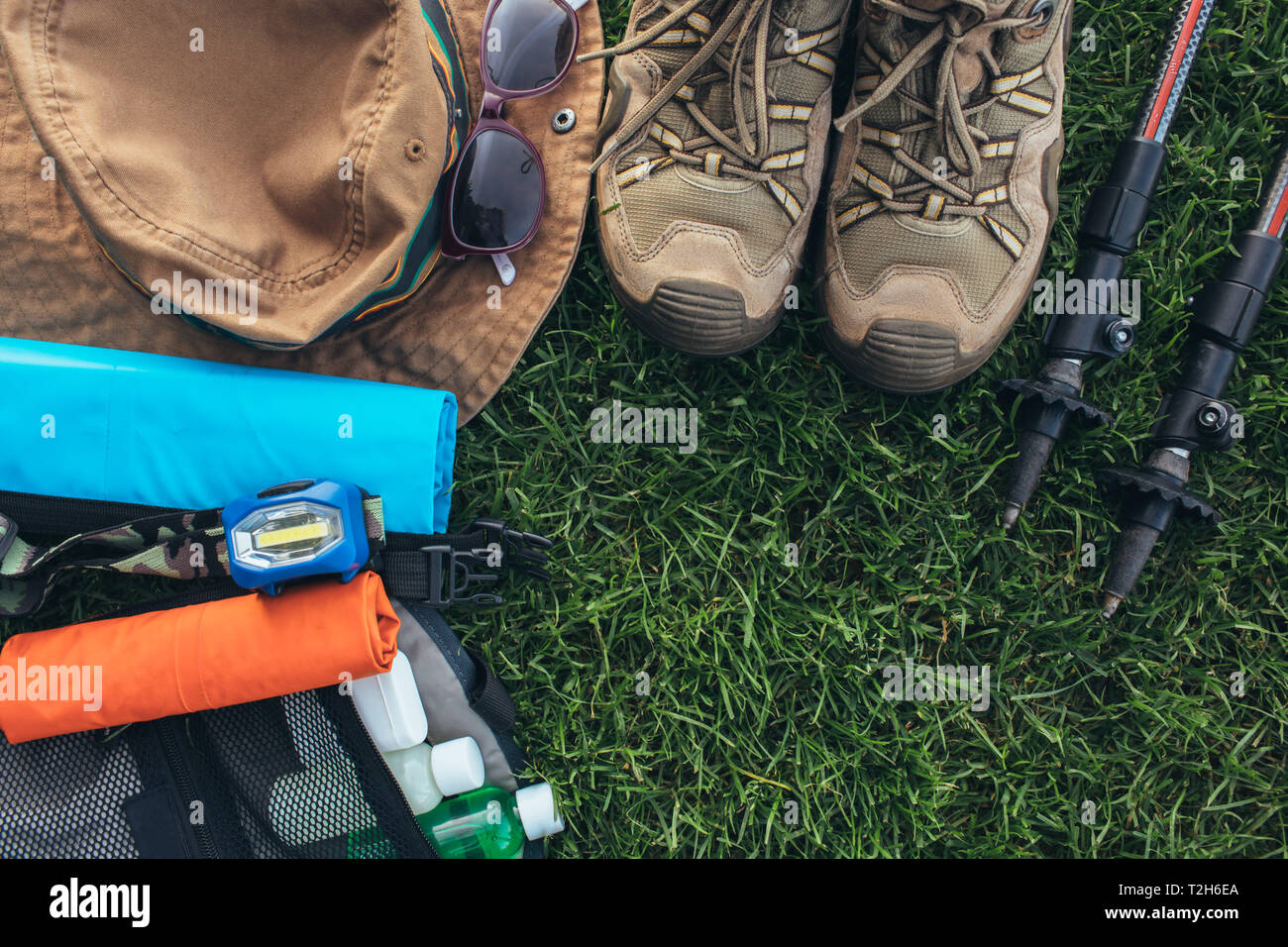 Trekking pole hi-res stock photography and images - Alamy