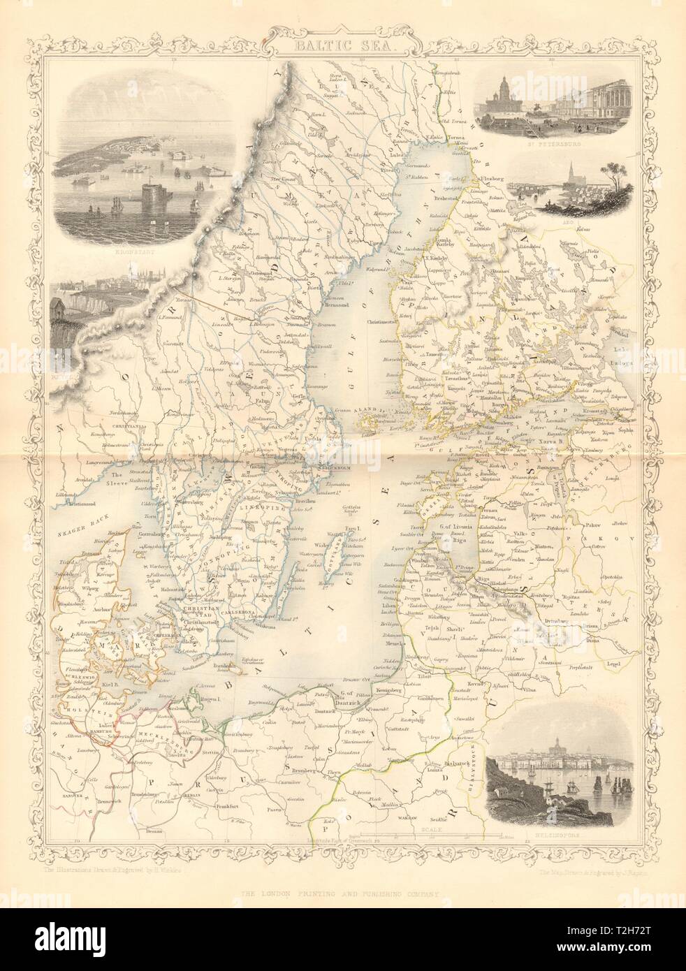 Map of tyrrell hi-res stock photography and images - Alamy