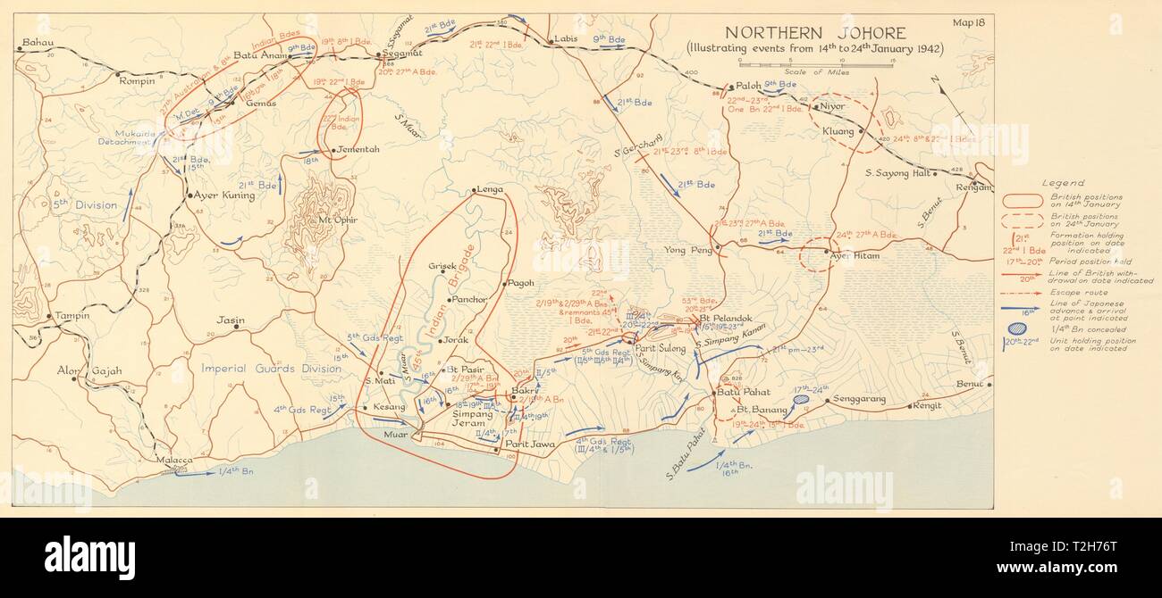 Malaya 1942 hi-res stock photography and images - Alamy
