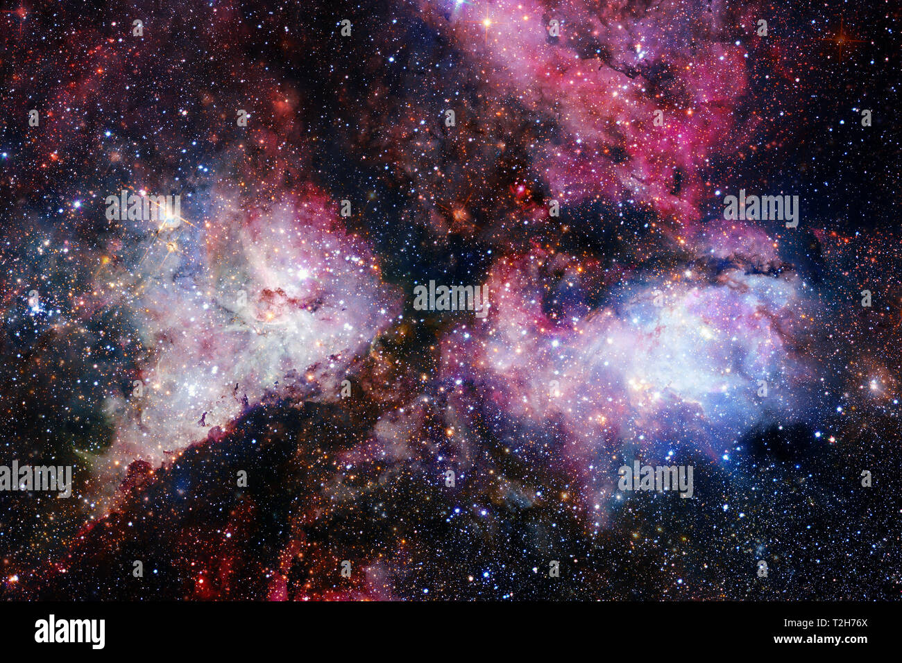 Beautiful space background. Cosmoc art. Elements of this image ...