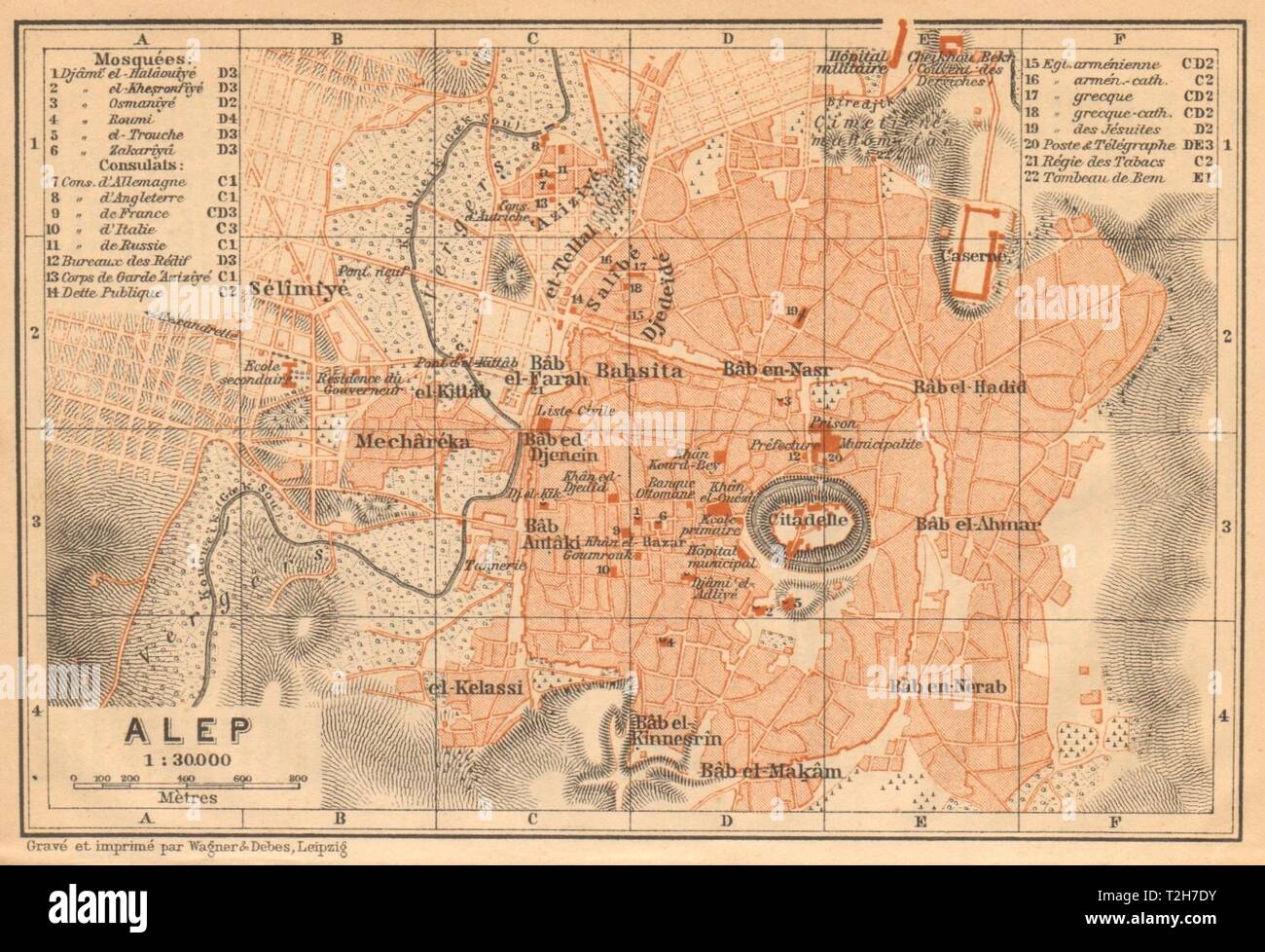 Aleppo city plan hi-res stock photography and images - Alamy