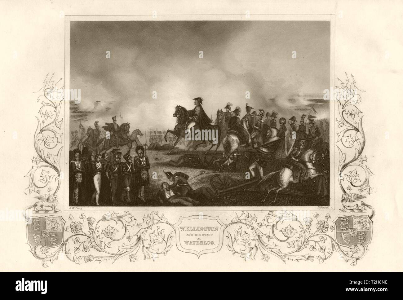 Duke of wellington battle of waterloo hi-res stock photography and ...