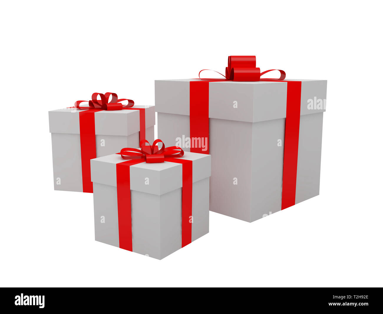 High resolution image. 3d illustration. Gift for a holiday Stock Photo ...