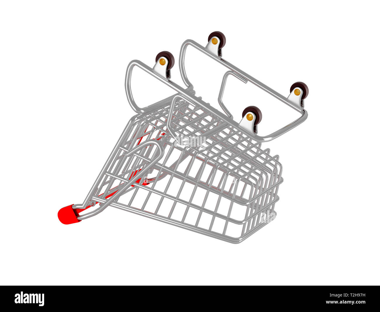 3d illustration cart graphics hi-res stock photography and images - Alamy