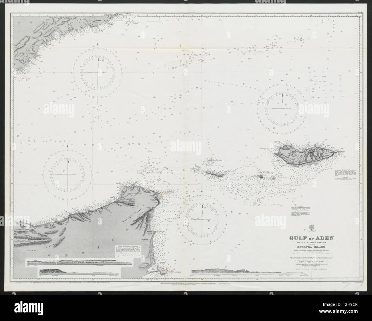 Gulf of aden map hi-res stock photography and images - Alamy