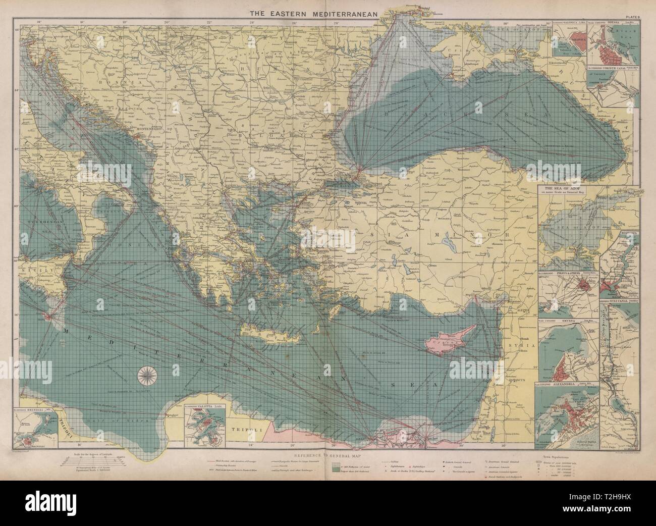Map Of Eastern Mediterranean Countries