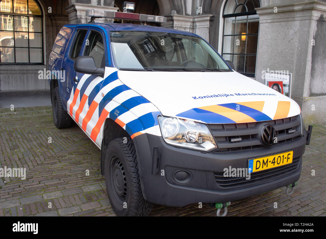 Den Haag, Netherlands - March 22, 2019: Car of the Royal Netherlands ...