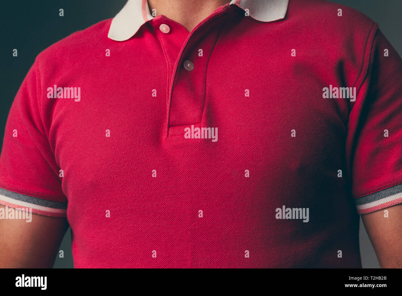 Red polo shirt hi-res stock photography and images - Alamy